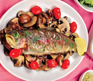 Pastrav cu ciuperci - Retete practice